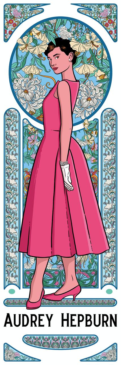 AUDREY HEPBURN - INTERCONTINENTAL – The Art Of Christopher